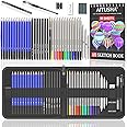 Amazon.com : AITUSHA 42-Piece Drawing and Sketching Kit: Comprehensive Art Set for Artists ...