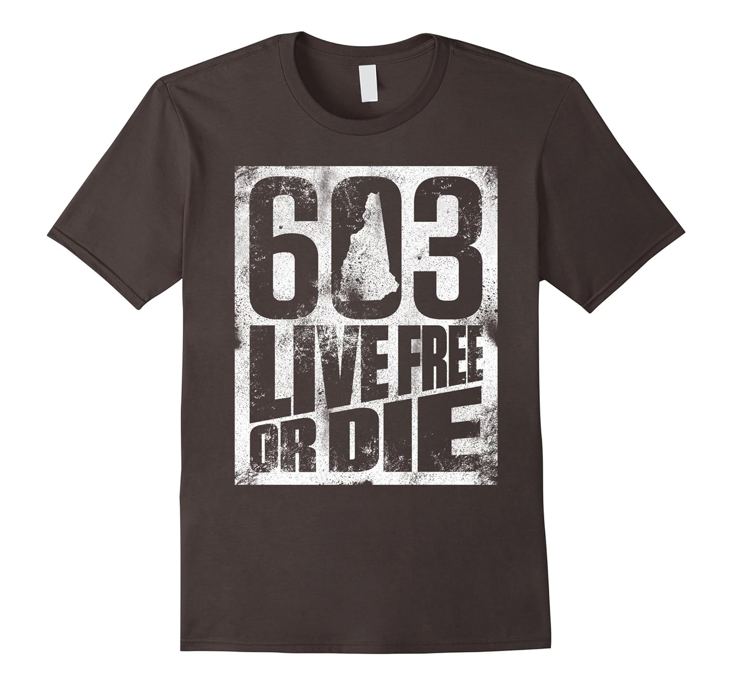 603 Live free or die – New Hampshire t-shirt-Art – Artvinatee