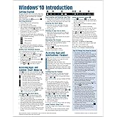 Amazon.com: Windows 10 Introduction Quick Reference Guide (Cheat Sheet ...