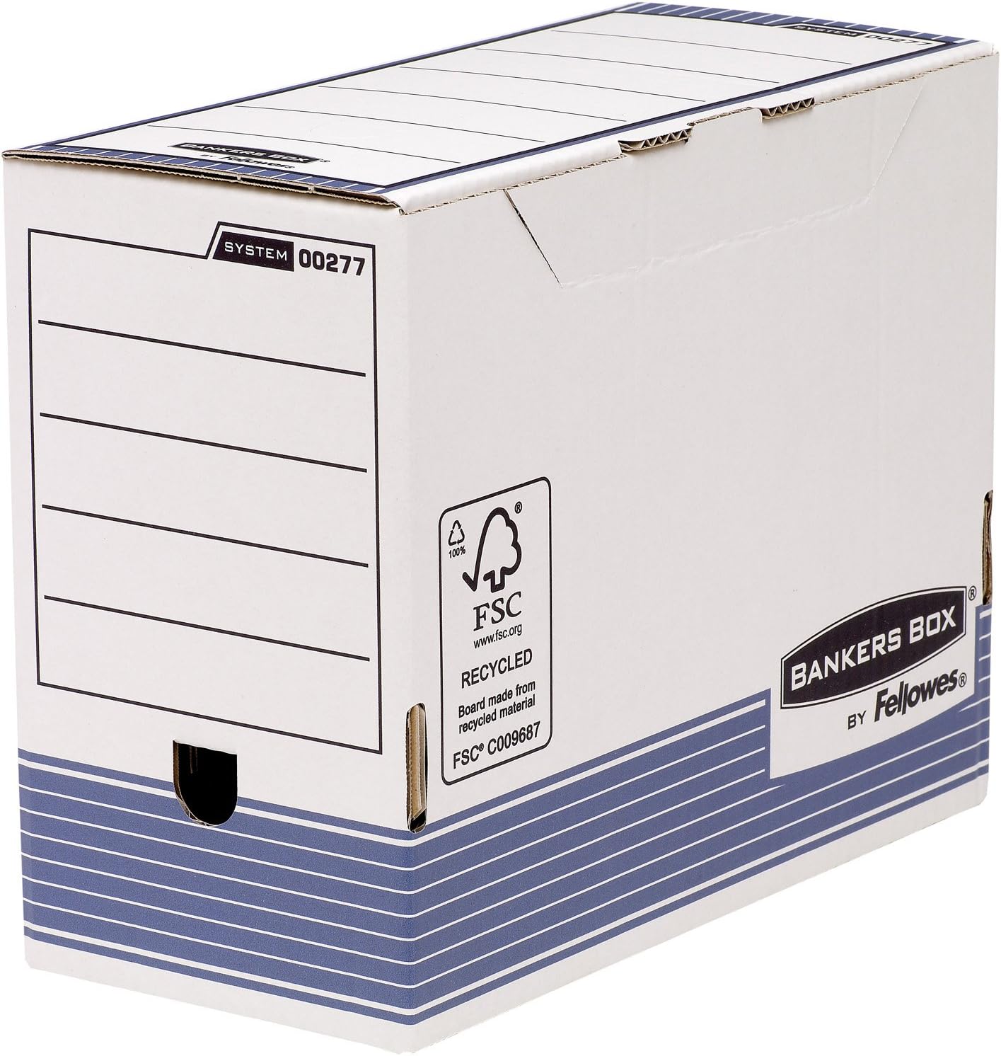Bankers Box System 150 Mm Wide Magazine File A4 Size Blue Pack Of 10 Amazon co uk Office 
