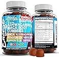 Amazon.com: Ashwagandha Maca Root Gummies with Fenugreek Hibiscus ...