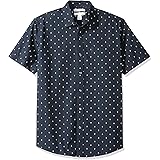 Amazon.com: Amazon Essentials Men's Regular-fit Short-Sleeve Print ...