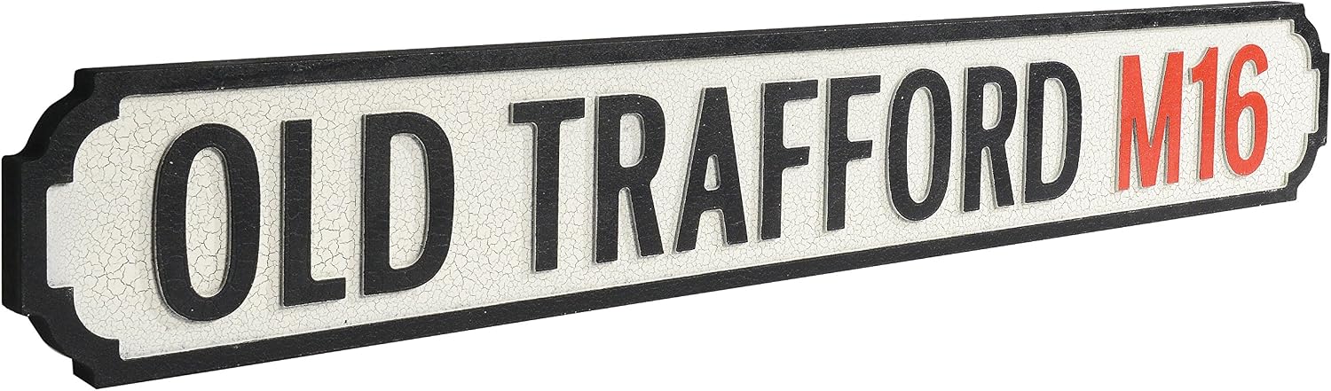 Vintage Road Sign / Street Sign - OLD TRAFFORD M16 - Perfect for a ...