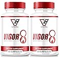 Amazon.com: NutraRize (2 Pack) Vigor 8 for Men, Vigor 8 Pills Male ...