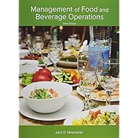 Management of Food and Beverage Operations (AHLEI) (6th Edition ...
