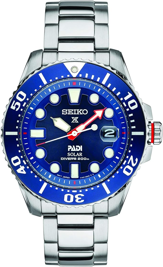 Seiko SNE549 Prospex Men's Watch Silver-Tone 43.5mm Stainless Steel: Amazon.ca: Watches