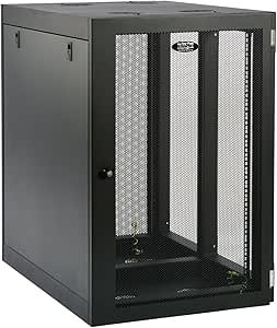 Amazon.com: TRIPP LITE 18U Heavy Duty Wall Mount Rack Enclosure Cabinet Side Mount Wall Mount ...