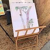 Amazon.com: Creative Mark Folding Wood Large Print Rack - Perfect for ...