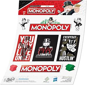 Amazon.com: Monopoly Sticker Vinyl Decal Laptop Water Bottle Car ...