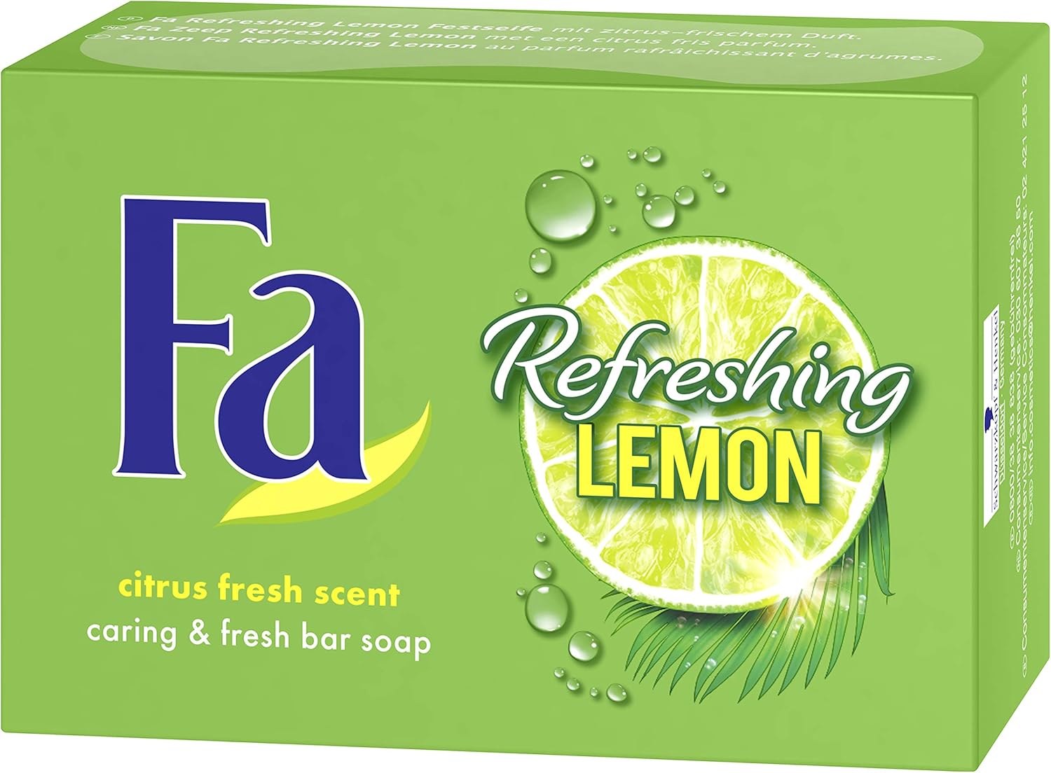Fa Refreshing Lemon Fixed Soap, 3 Pack (3 x 100 G: Amazon.co.uk: Beauty