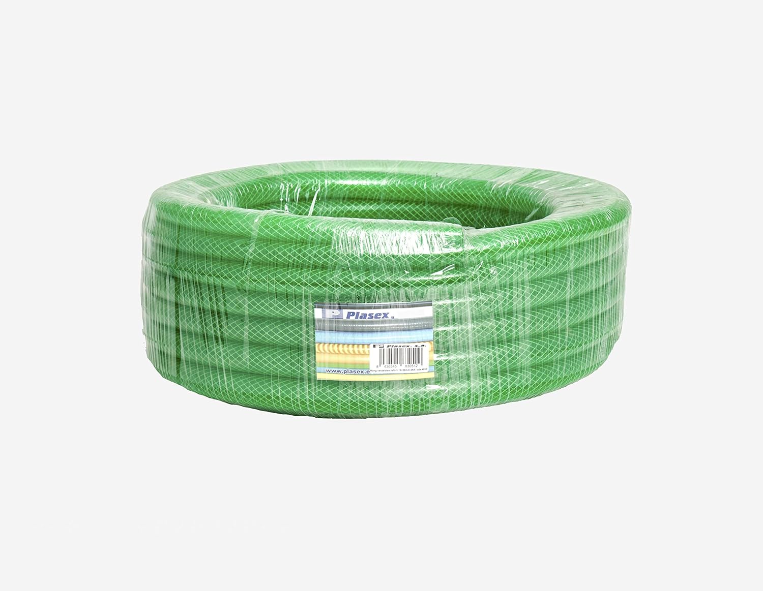 Plasex RV192625 Reinforced Flexible PVC Garden Hose, Fluorescent Green ...