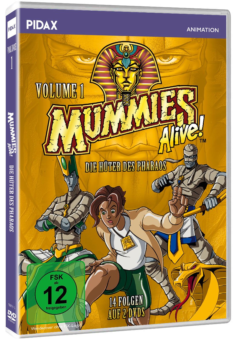 Mummies Alive (Pidax) (DVD-Release) - Cartoon & Anime - Serienjunkies ...