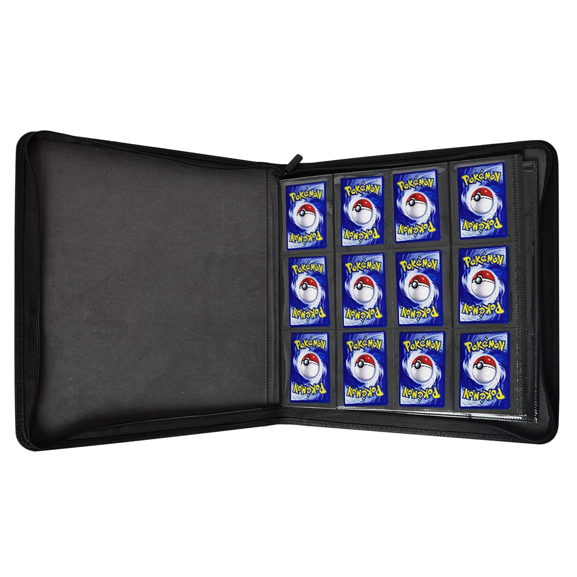 Mua Fooxon Pokemon Card File, 12 Pockets, Holds 480 Cards, Transparent ...