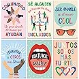 Amazon.com: S&O Set of 6 Kindness Spanish Classroom Prints – Latino ...
