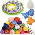 Amazon.com: VGOODALL 27PCS Round Knitting Loom Set, Circular Loom Set ...