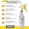 HARRIS Professional Spray Bottle 32oz (3-Pack), All-Purpose for ...