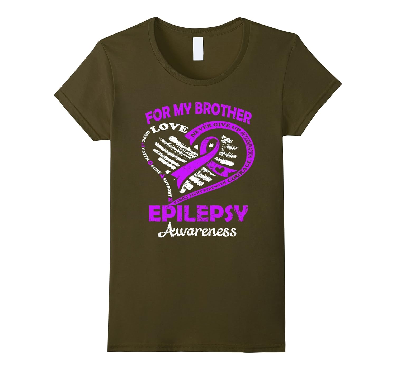 For my brother epilepsy awareness t shirt