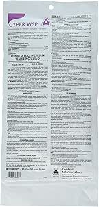 Amazon.com: CSI Cyper WSP Cypermethrin Insecticide, Water-Soluble ...