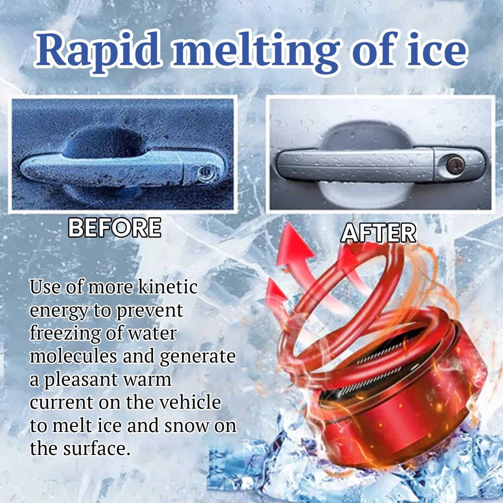 50% discount on 2025 New Mini Portable Kinetic Molecular Heater, Solar ...