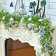 Amazon.com: VioraWhite 6 Ft Shell Garland Beach Mantel Swag Coastal ...