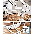 Amazon.com: ULTRARM Heavy Duty Triple Monitor Arm with Reinforcement ...