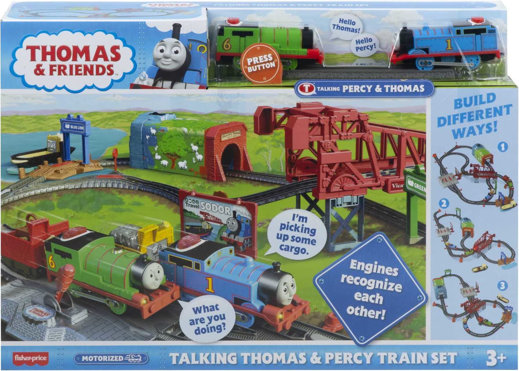 Mua Thomas & Friends Talking Thomas & Percy Toy Train & Track Set ...
