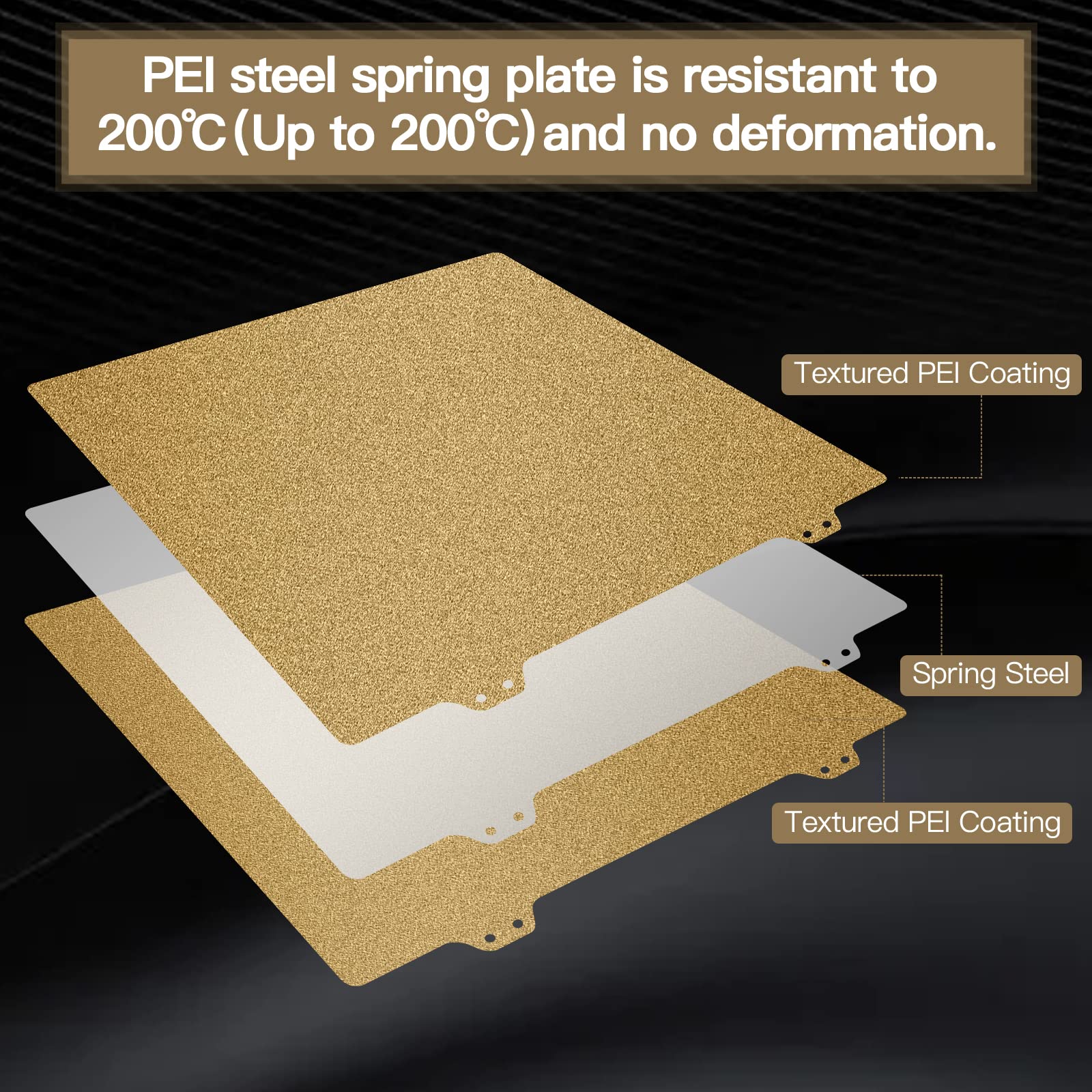 Mua Double Sided Textured PEI Printing Bed,3D Printer Parts Printing ...