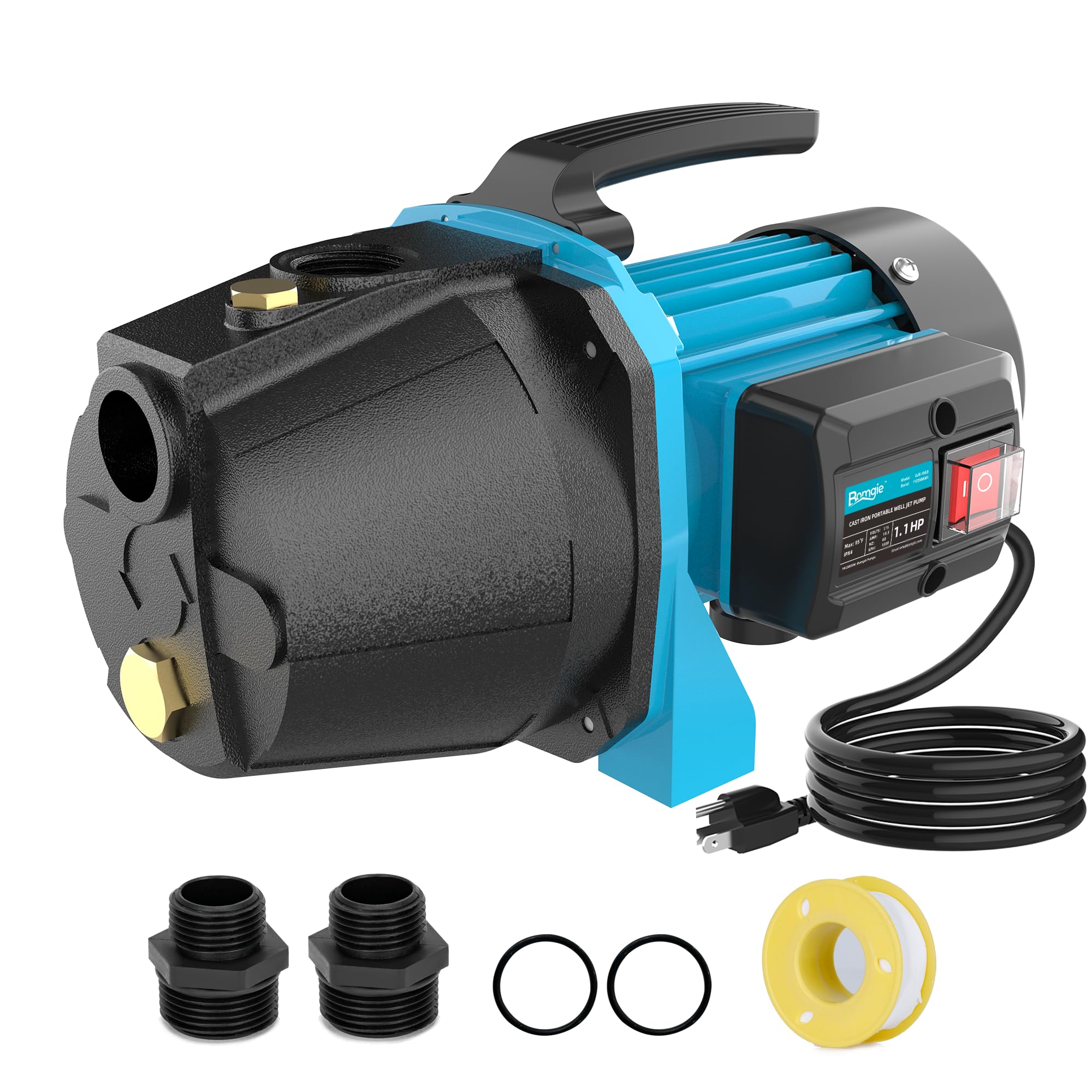 Mua 1.1HP Shallow Well Pump, Garden Pump, Water Transfer Pump,Home Lawn ...