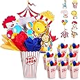 Amazon.com: Weekgrat 12 Sets Circus Carnival Party Centerpieces ...