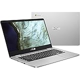 Amazon.com: ASUS Chromebook C523 Laptop, 15.6" HD NanoEdge-Display with ...