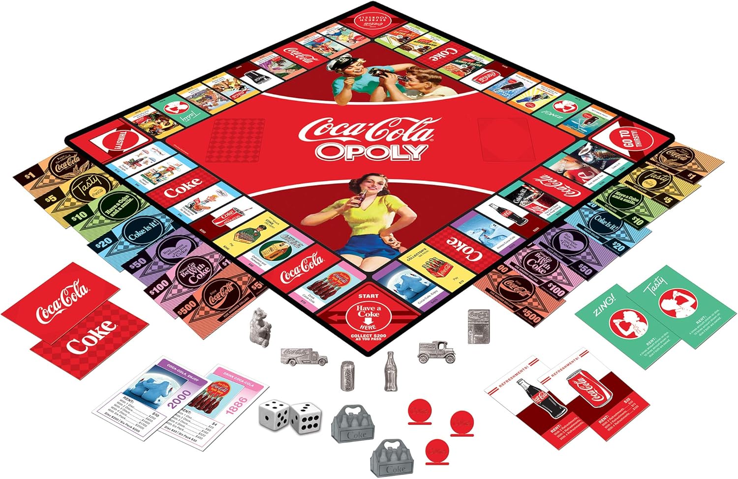 Coca Cola-Opoly Board Game (mpc) – BigaMart