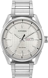 Amazon.com: Citizen Eco-Drive Weekender Quartz Mens Watch, Stainless ...