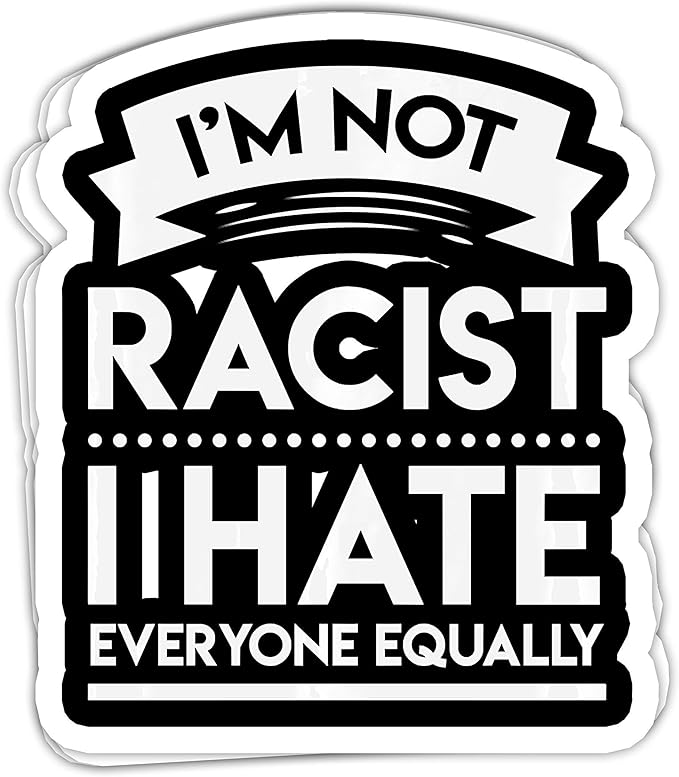 DKISEE - Adhesivo para ordenador portátil, diseño de humor con texto en ...