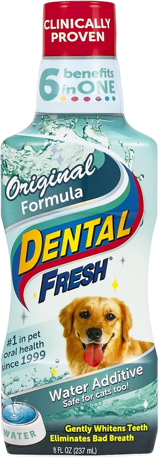 Synergy Dental Fresh Original Formula Water Additive for Dogs, 8 fl.oz ...