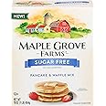 Amazon.com : Maple Grove Farms Sugar-Free Pancake & Waffle Mix, 16 ...