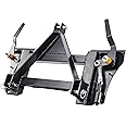 Amazon.com : YITAMOTOR 3 Point Quick Tach Adapter Universal Skid Steer ...