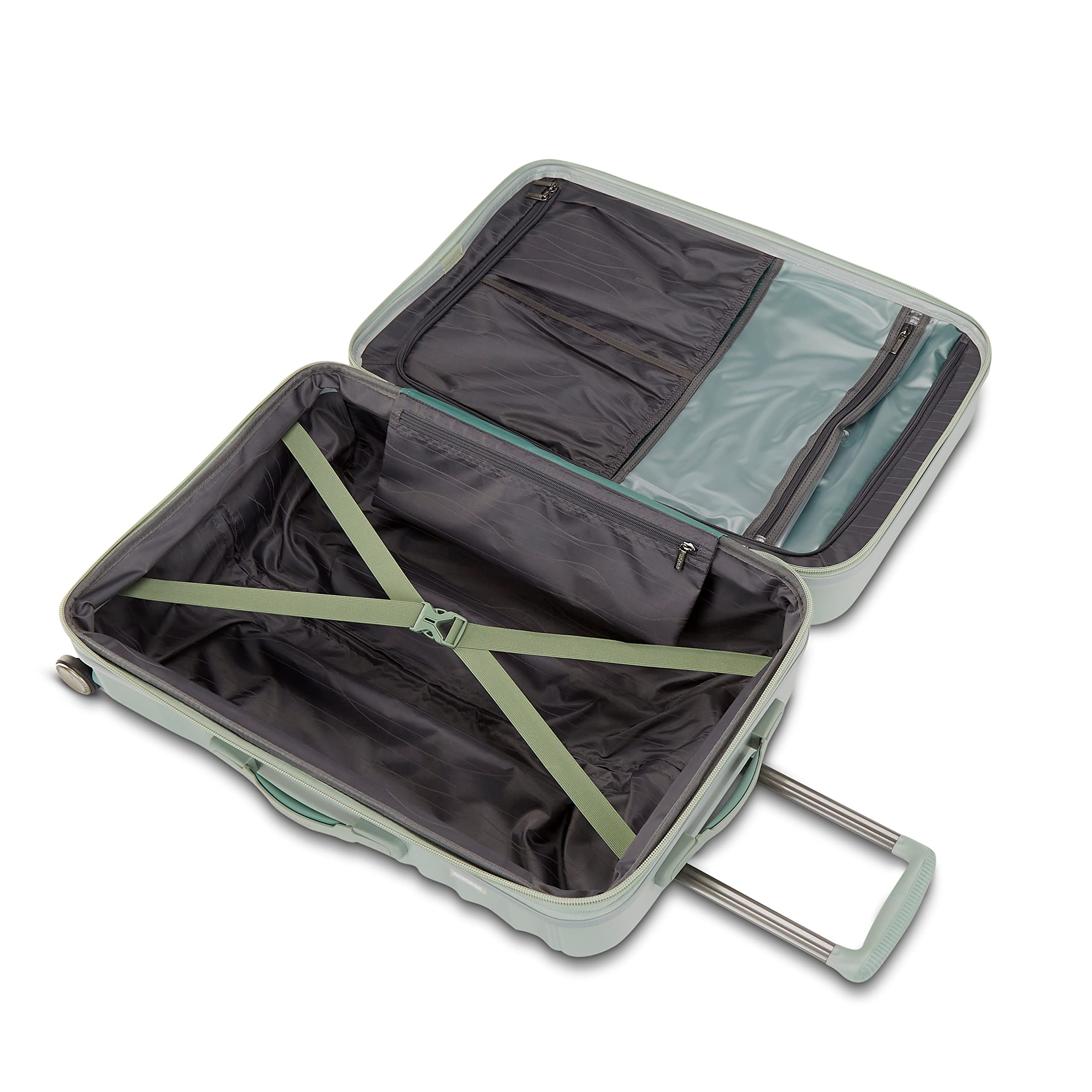 Mua Cascade Hardside Expandable Luggage Wheels, Sage Green, 20-Inch ...