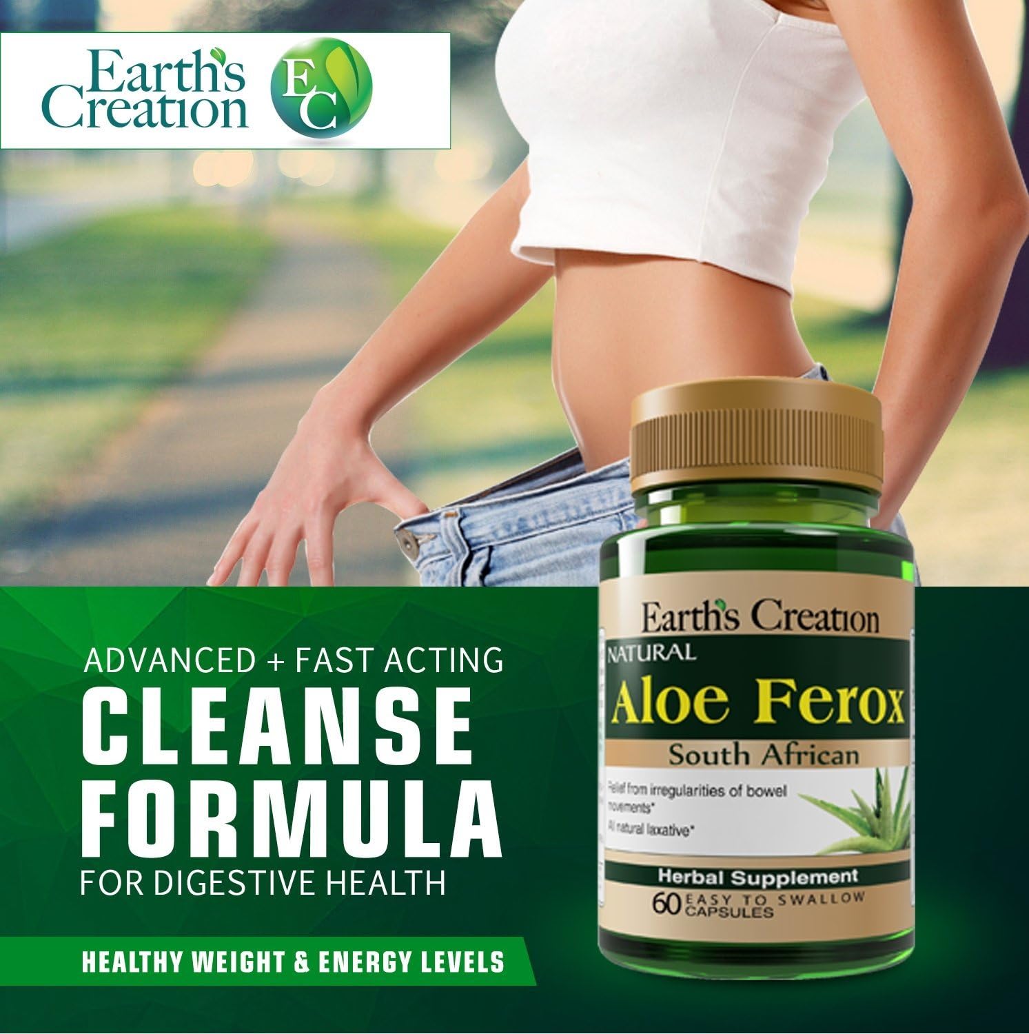 Earth's Creation South African Cape Aloe Vera Ferox Natural Laxative ...