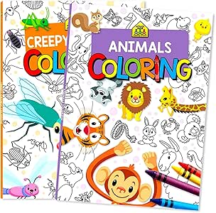 Amazon.com: School Zone Coloring Books for Kids Activities (Coloring ...