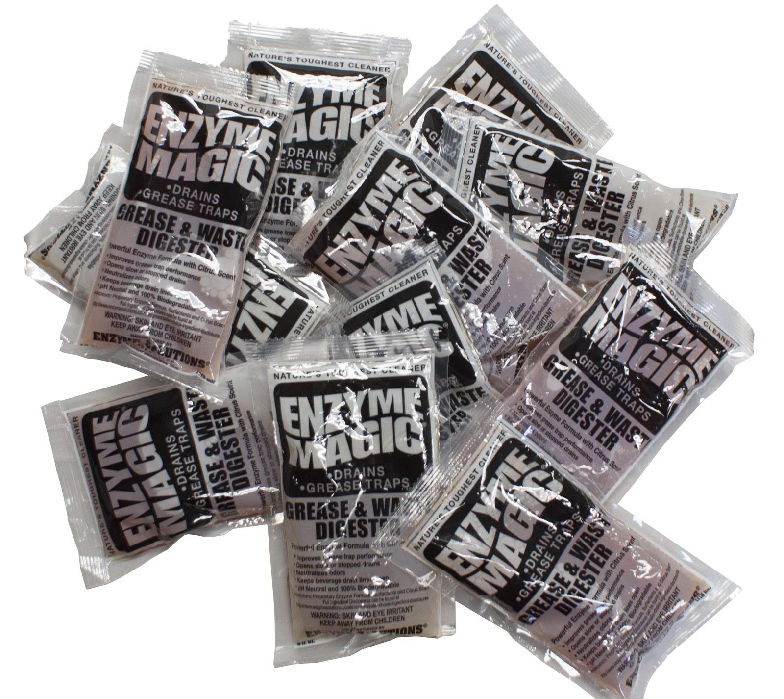 Enzyme Magic Grease & Waste Digester Cleans Slow/Clogged Drains ...