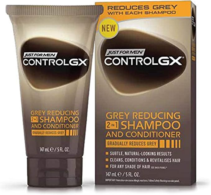 Just for Men Shampoo & Conditioner Grey Reducing, 147 ML: Amazon.co.uk ...