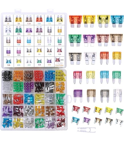 Car Fuses Assortment Kit 190-Piece Auto Fuse Kit With Relay Pliers ...