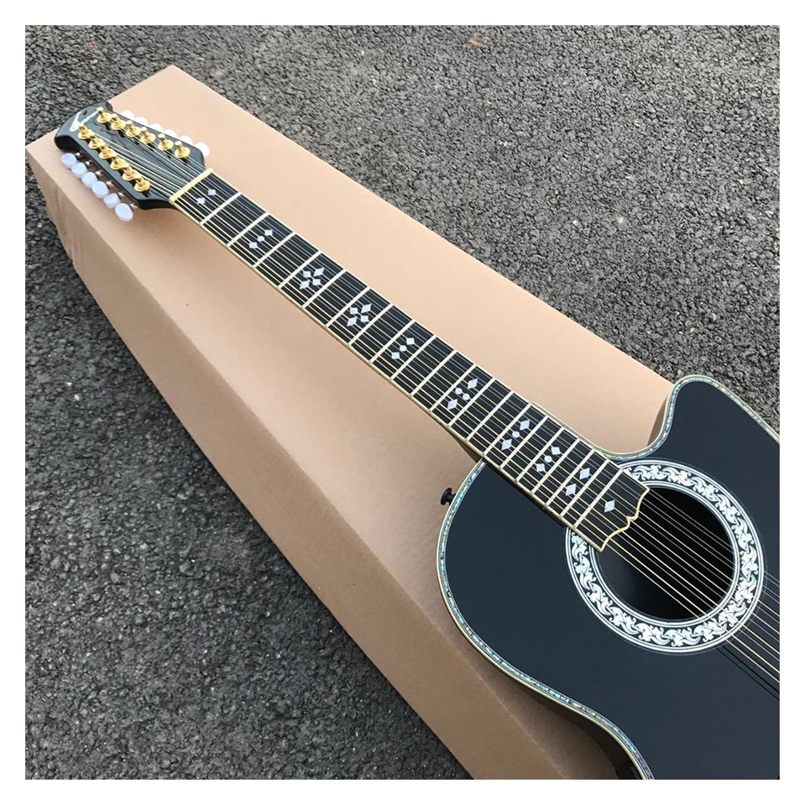 Mua CJWSLYT Guitar Solid 12 Strings Guitar Real 12-String Ovation ...