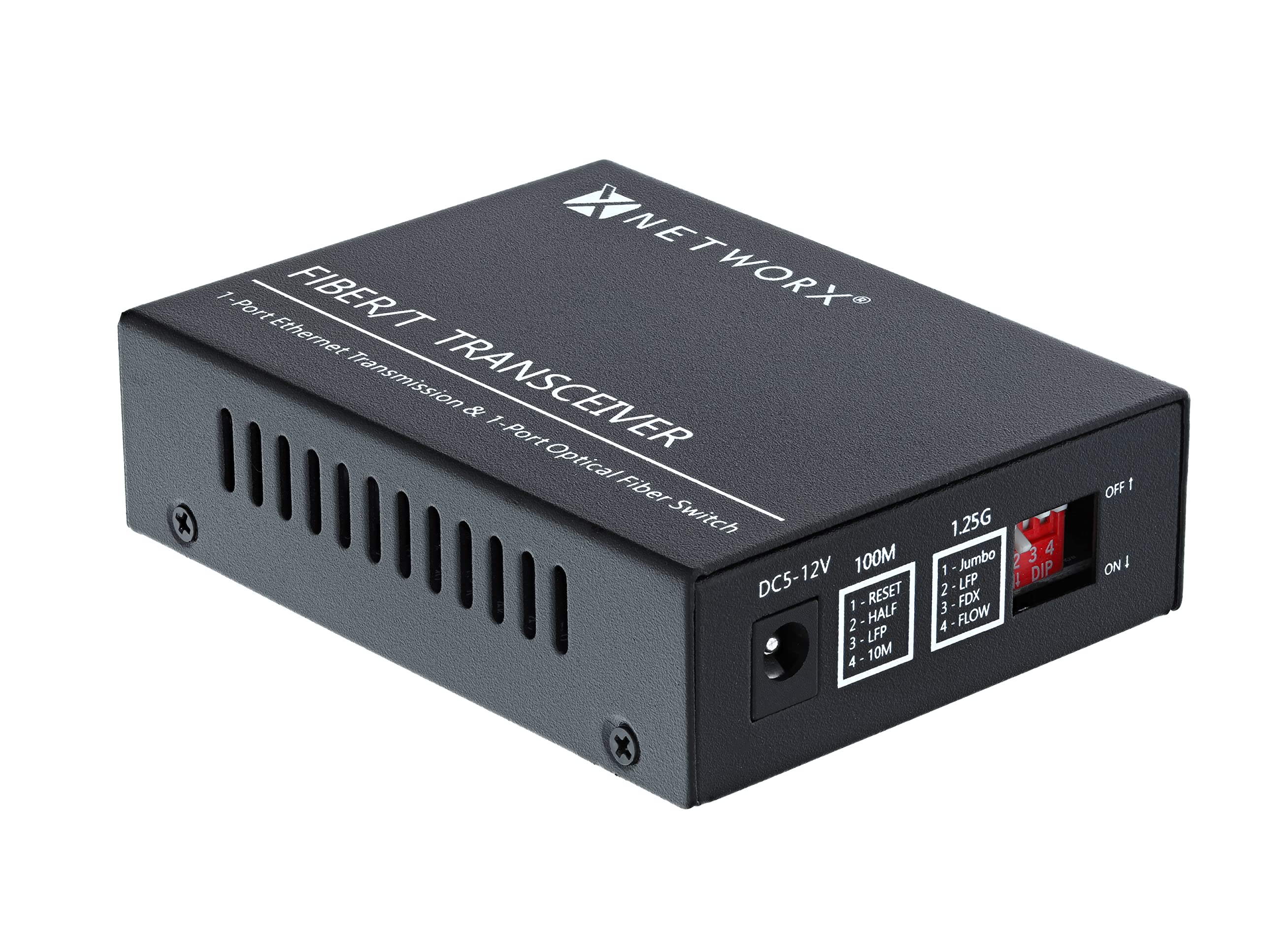 Networx® Gigabit Ethernet Fiber Media Converter - UTP To 1000Base-LX ...