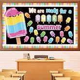 Amazon.com: JarThenaAMCS 72Pcs Summer Ice Pop Bulletin Board Decor Set ...