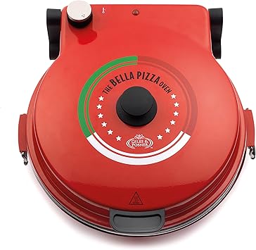 Giles & Posner EK2309 Italian Stone Baked Bella Pizza Maker Oven, 1200 ...