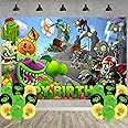 Amazon.com : Plants Game Birthday Party Decoration,Players PVZ Party ...