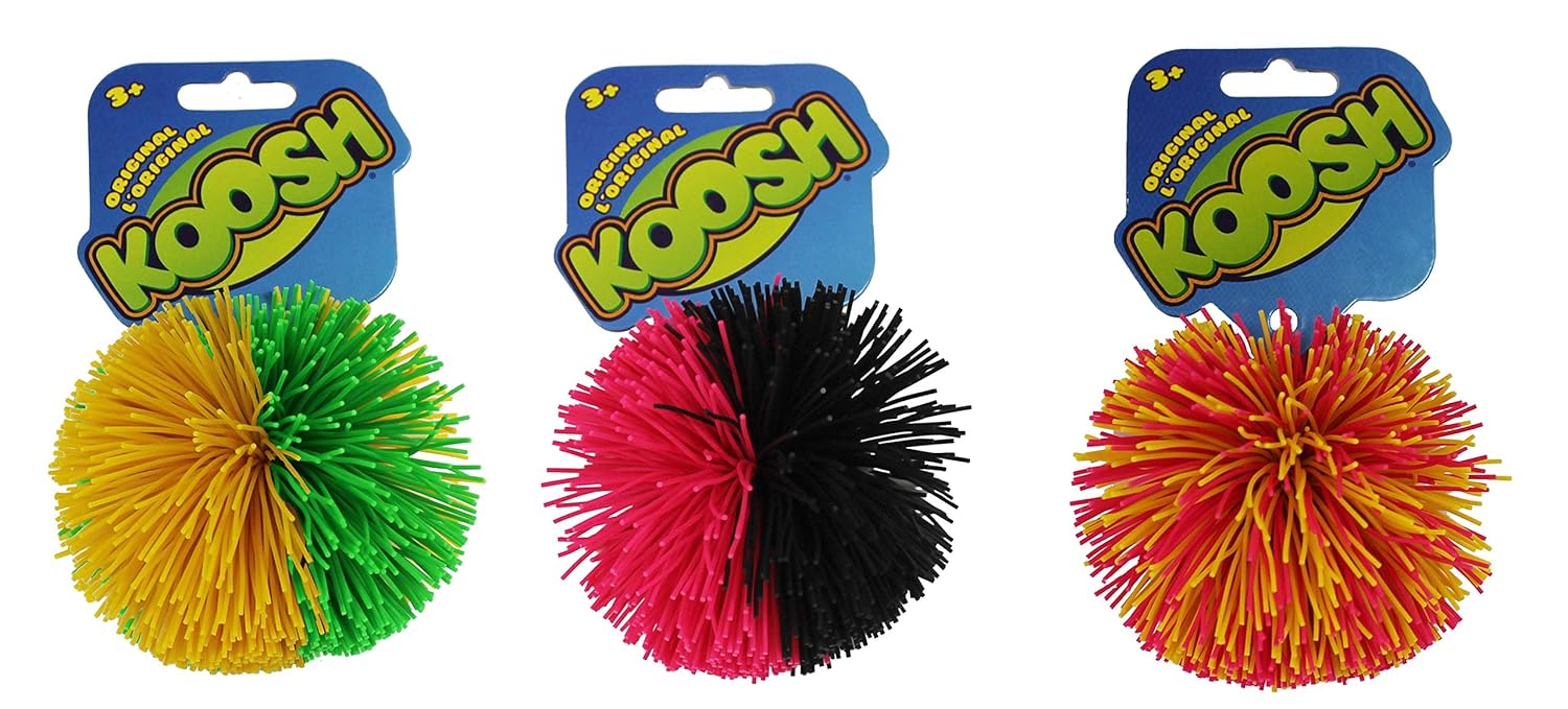Amazon.com : Koosh Balls Multi-Color Gift Set Bundle - 3 Pack Model: Baby