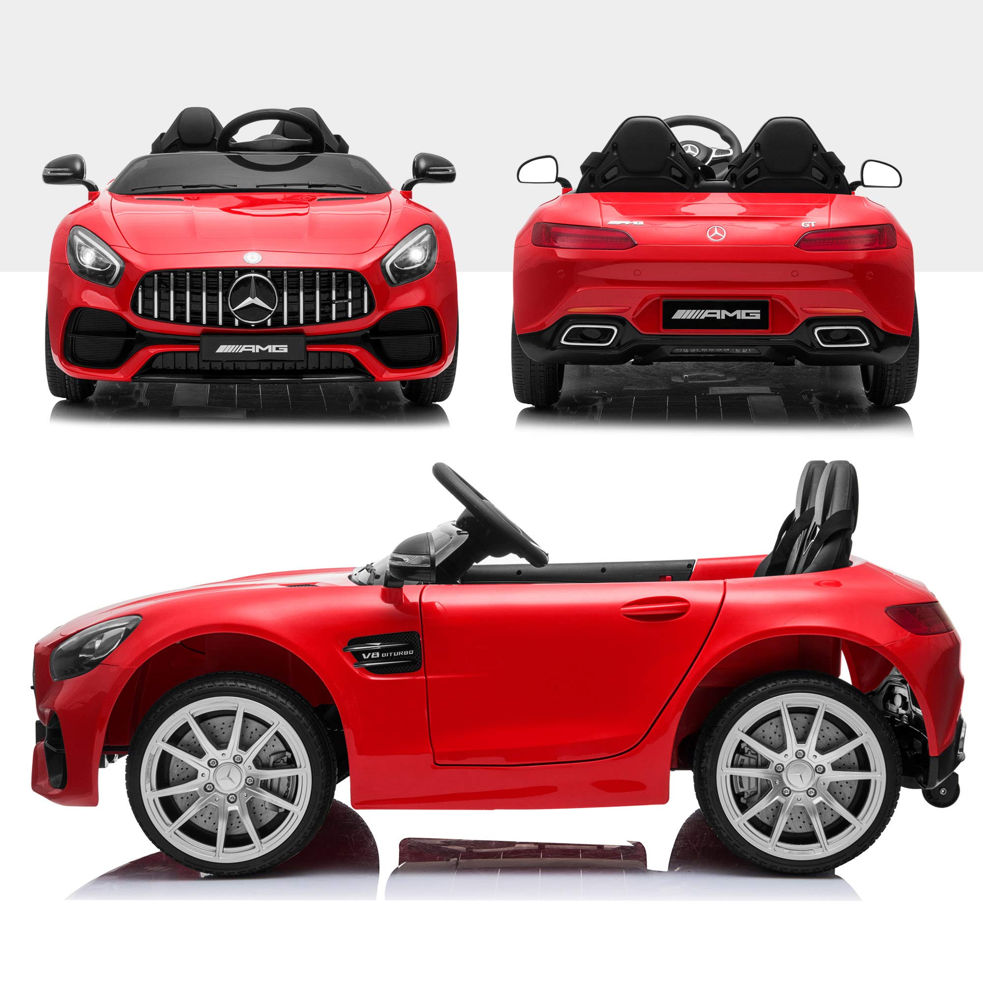 Mua Kidzone 12V Kids Ride On Car Toy 2-Seater AMG GT Electric Powered ...
