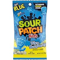 Amazon.com : Sour Patch Kids Blue Raspberry 8 oz bag : Grocery ...